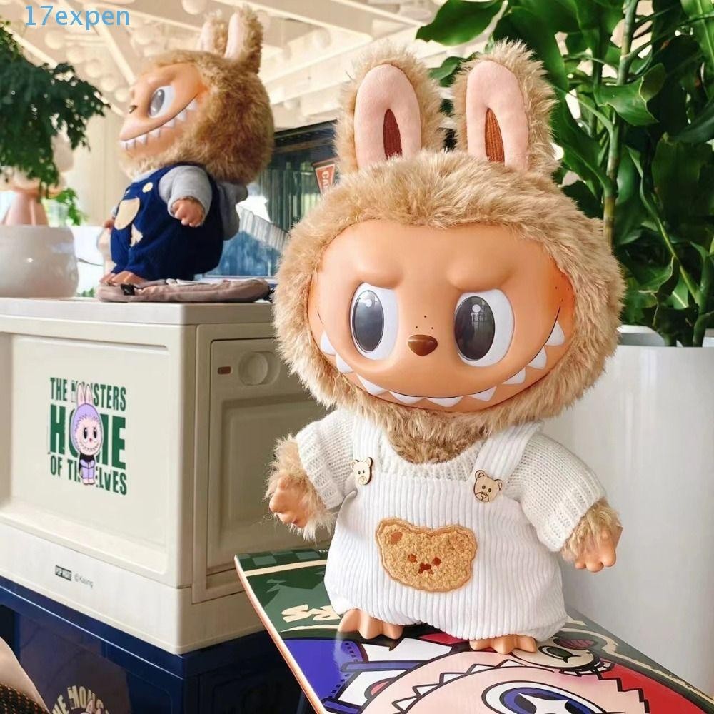 EXPEN Labubu Time Clothes, Sweater Onesuit 30cm Labubu Doll's Clothes ...