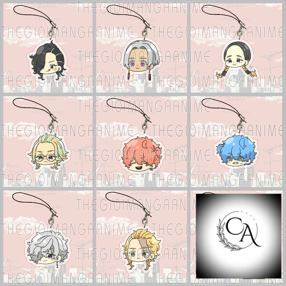 Tokyo REVENGERS ver Phone Strap Hook chibi Players Playback Of ...