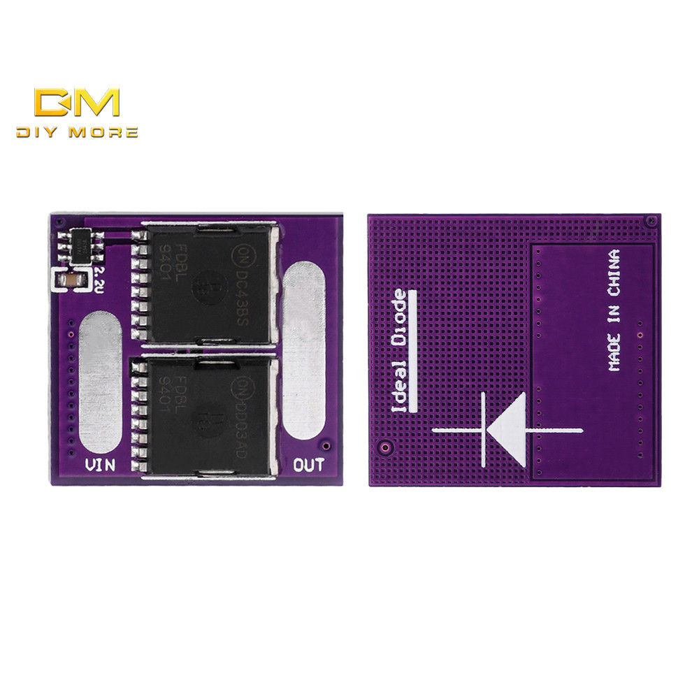 DIYMORE No Voltage Limit Ideal Diode Module Anti Backflooding Anti ...