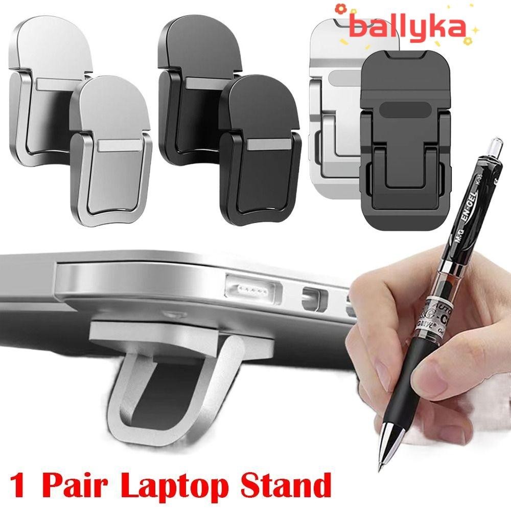BALLYKA 1 Pair Notebook Cooling Bracket, Foldable Aluminium Alloy ...