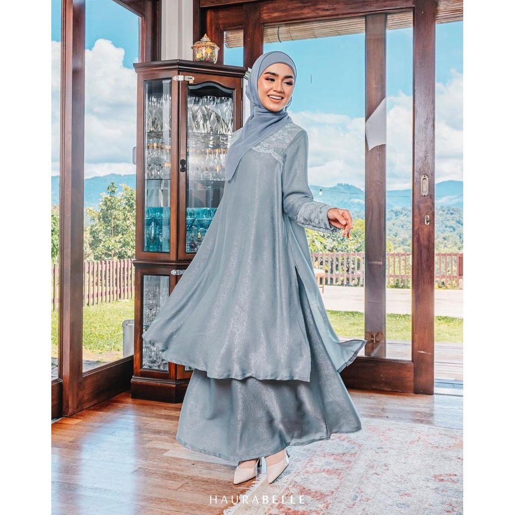 HAURABELLE KURUNG SEROJA EXCLUSIVE SANTORINI | Shopee Malaysia