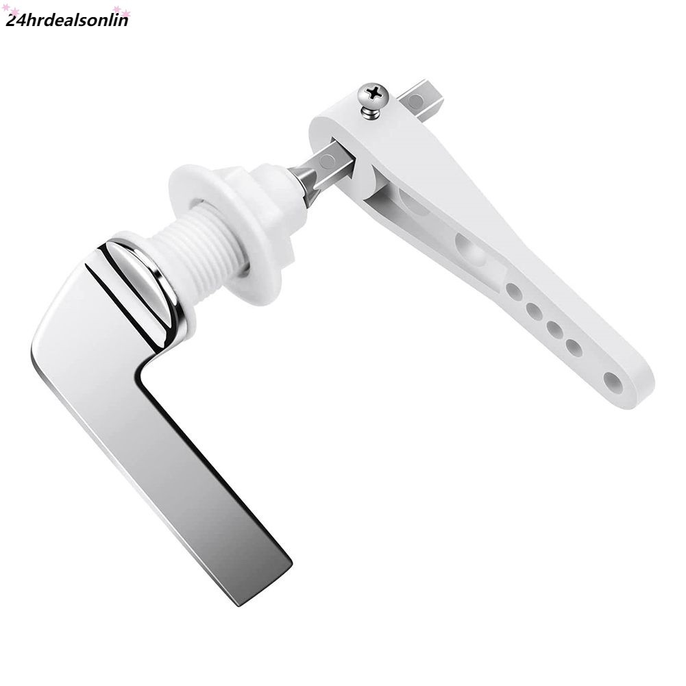 【HRDEAL】 Toilet Flush Handle Replacement Universal Fit Toilet Cistern ...