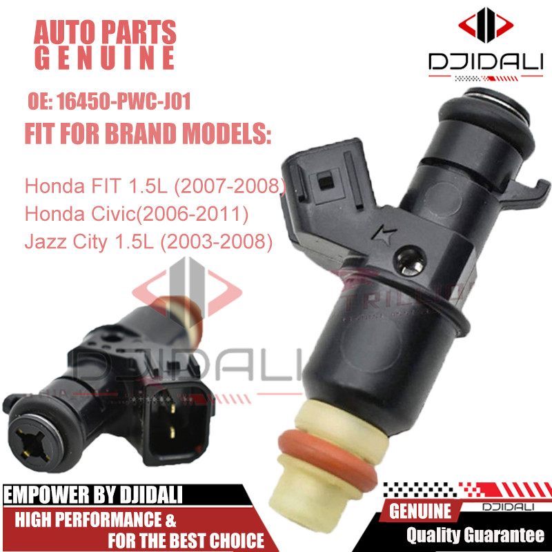 16450-PWC-J01 Fuel Injector for Honda FIT Jazz City GD3 GD8 GE8 1.5L ...