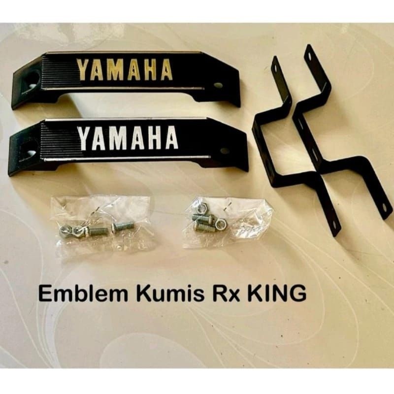 RX KING IRON GOLD AND SILVER MUSTASTER BRACKET BRACKET BRACKET YAMAHA ...