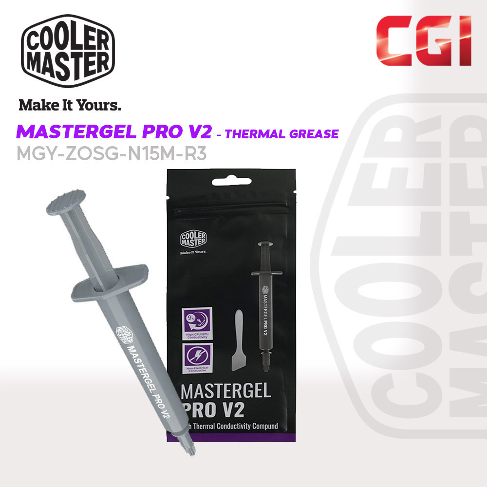 Cooler Master MasterGel Pro V2 High Thermal Conductivity Compound ...