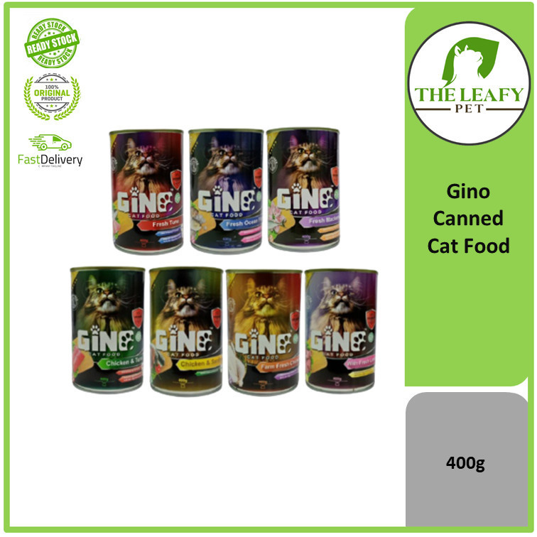 Gino Cat Canned Food 400g | Shopee Malaysia