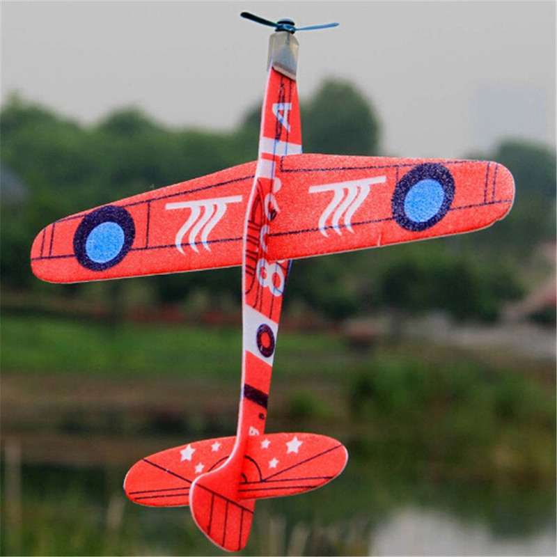 AN.MART 19cm Hand Throw Flying Glider Planes Foam Airplane Party Bag ...