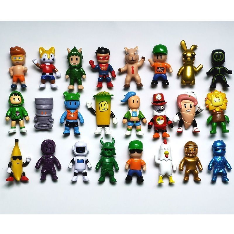 New Stumble Guys Collectible Figurine Plastic Model Of Stumbling ...