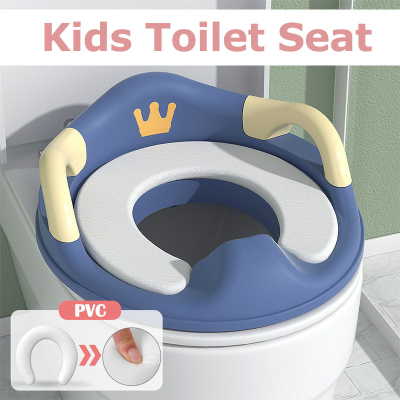 Baby Kids Toilet Seat Kid Toilet Ladder Training Toilet Portable Anti ...