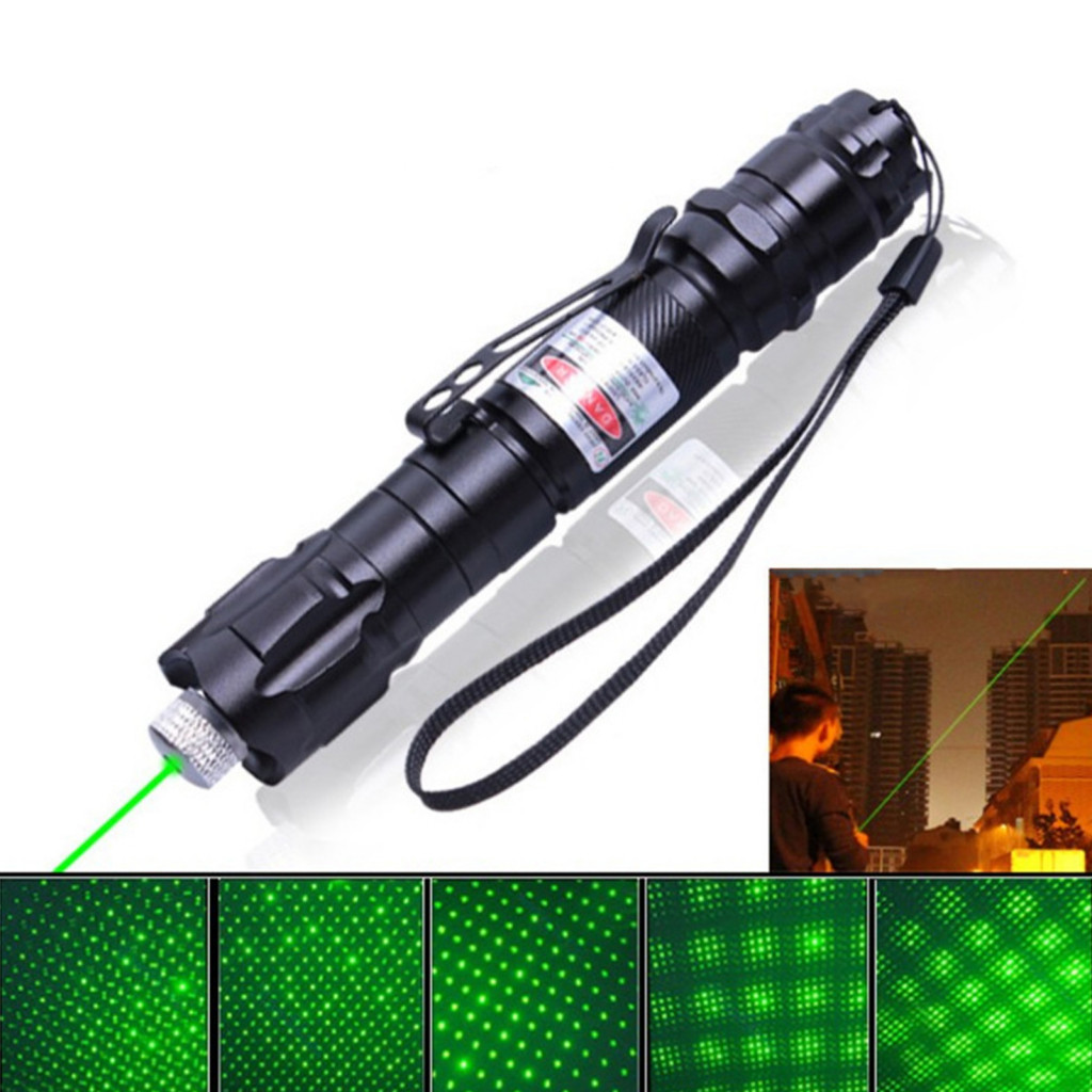 18650 Battery Lasers Torch External Focus Adjustment Lasers Beam High ...