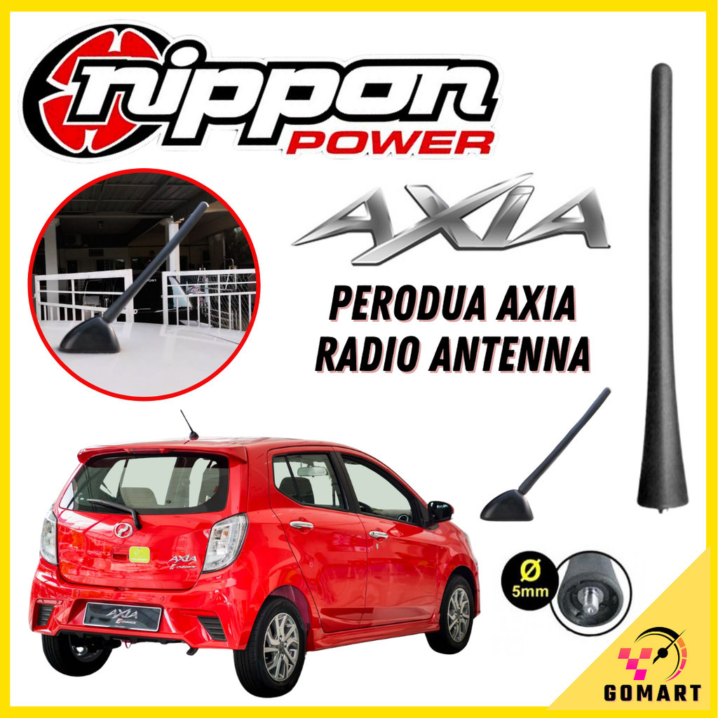 OEM】PERODUA AXIA RADIO ANTENNA Aerial Signal Mast Antenna Tiang Antena ...
