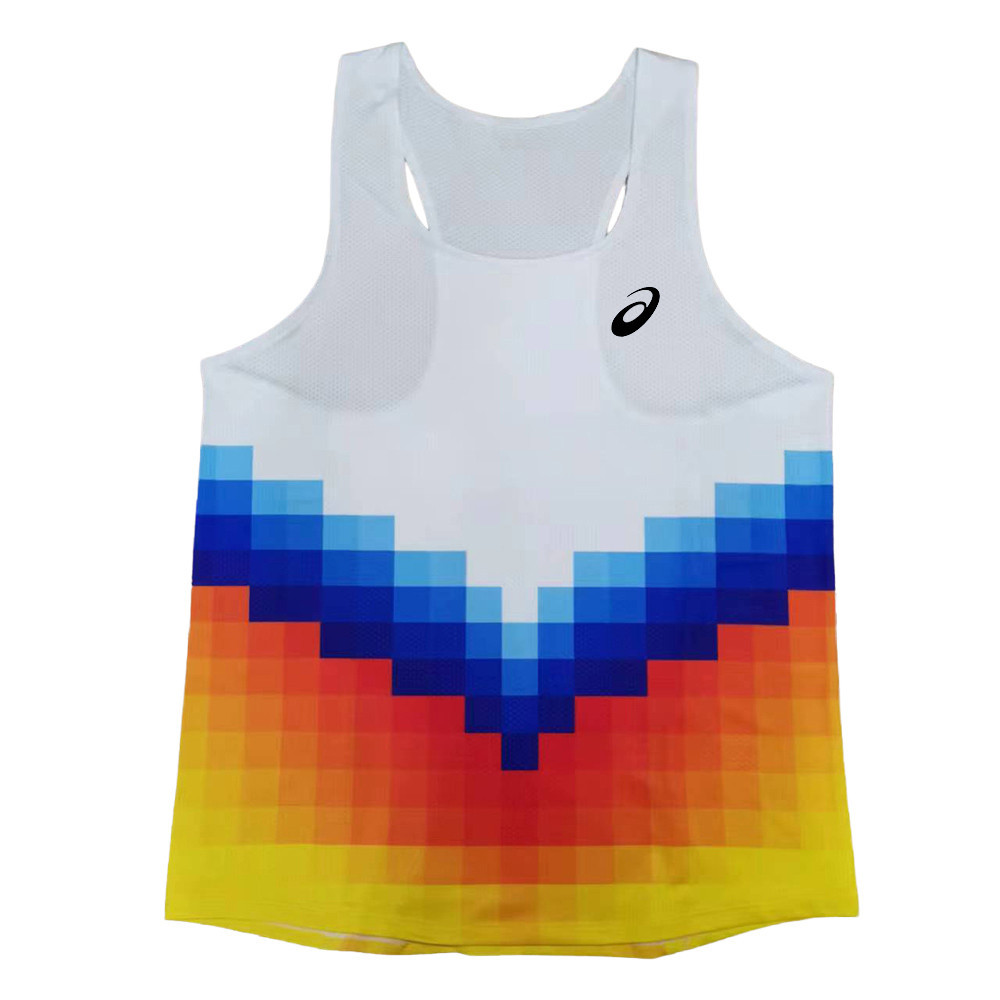 Summer Men's New Track and Field Running Vest Quick-drying Vest ...