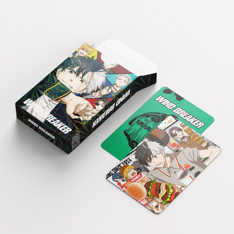 Anime Manhwa Manga WIND BREAKER Lomo Cards Tokyo Ghoul Black Clover ...
