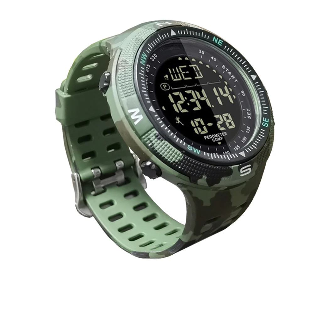 Waterproof Men Digital Compass Watch Path Return Pedometer Boy ...