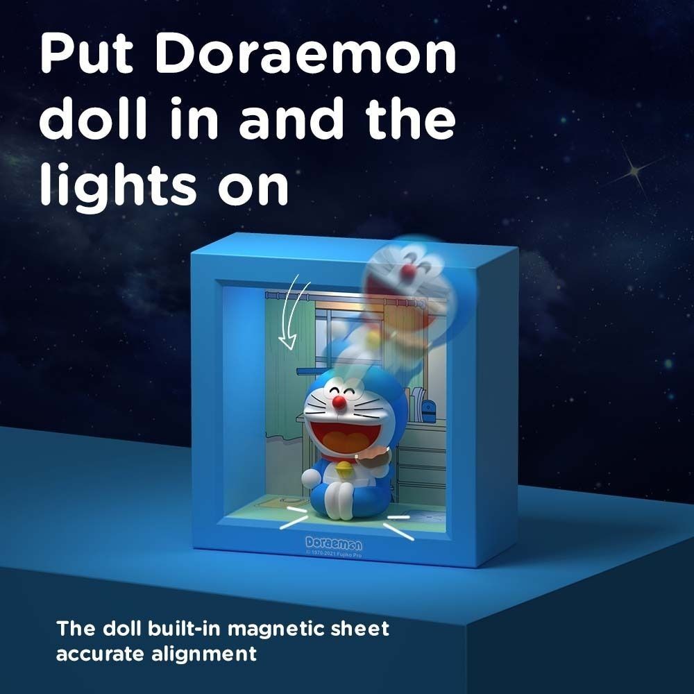 Rock Space Doraemon Mini Frame Night Light | Shopee Malaysia