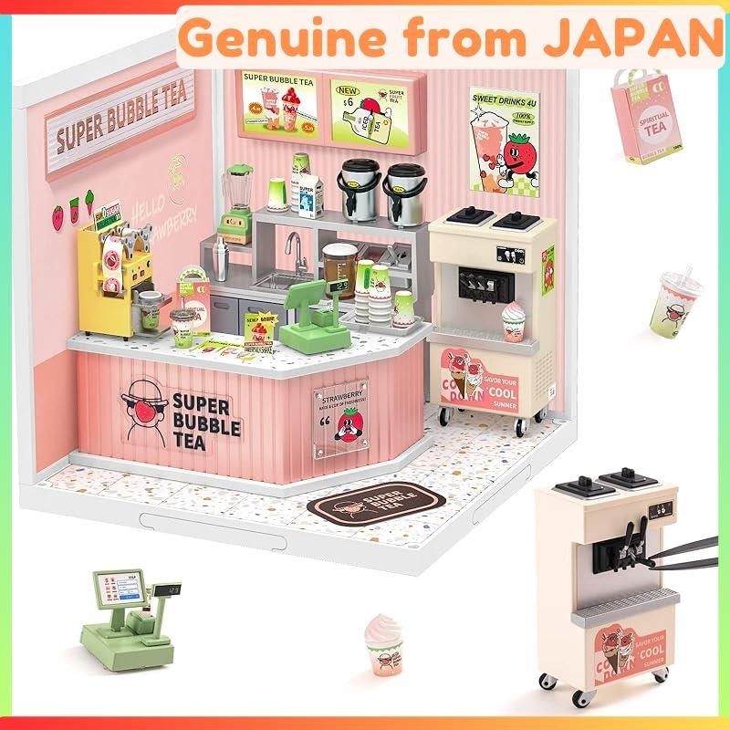 Miniature Milk Tea Shop DIY Kit | Shopee Malaysia