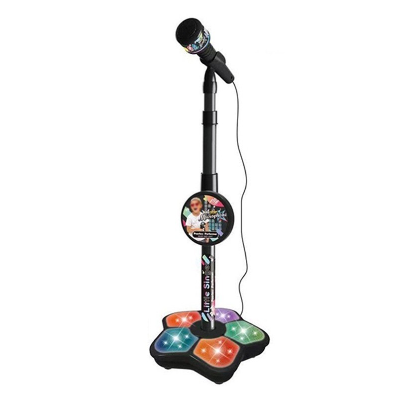 Karaoke Microphone for Kids with Adjustable Stand and Easy Carry Design ...