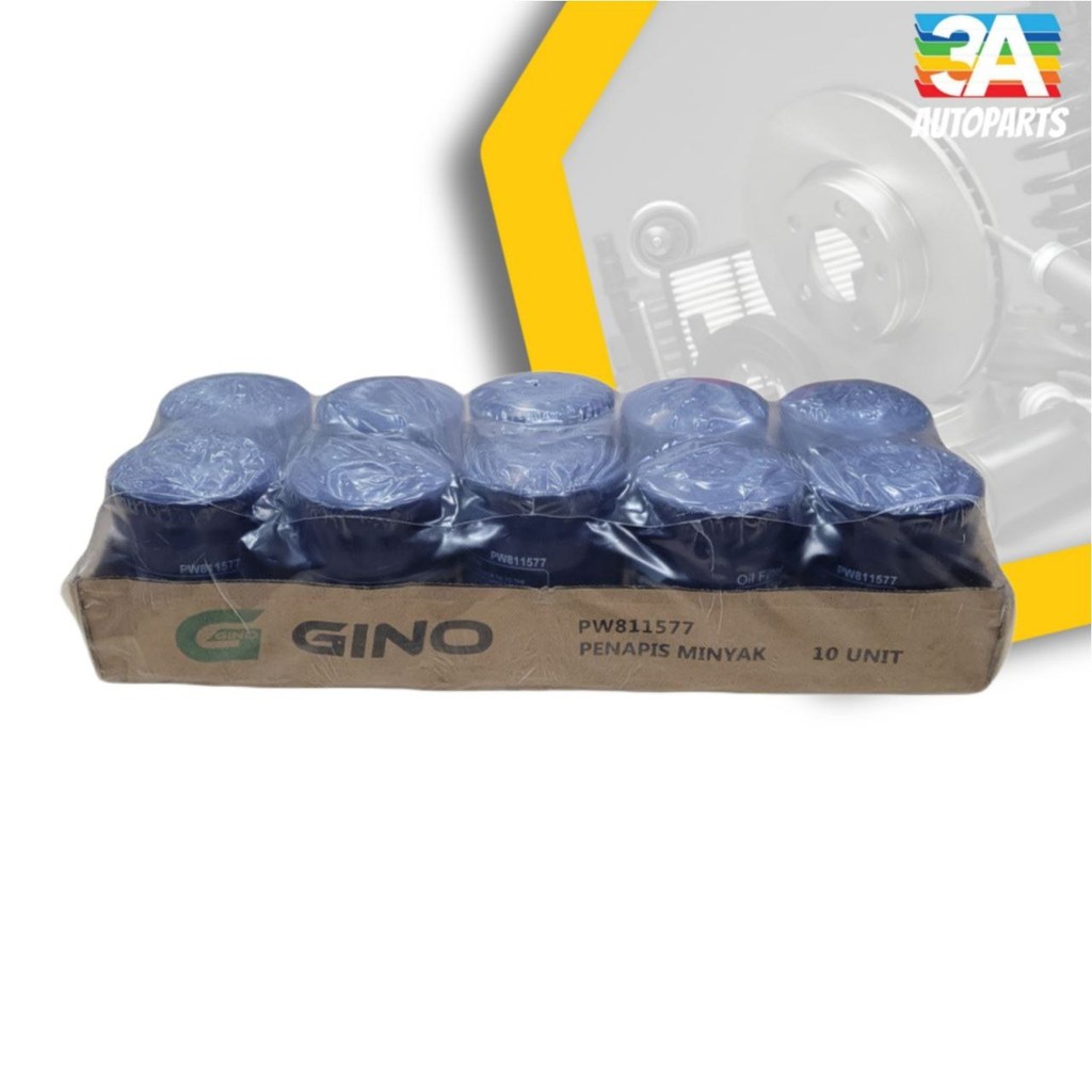 GINO OIL FILTER PROTON (10PCS) FOR WIRA/PUTRA/PERDANA/WAJA/GEN2/PERSONA ...