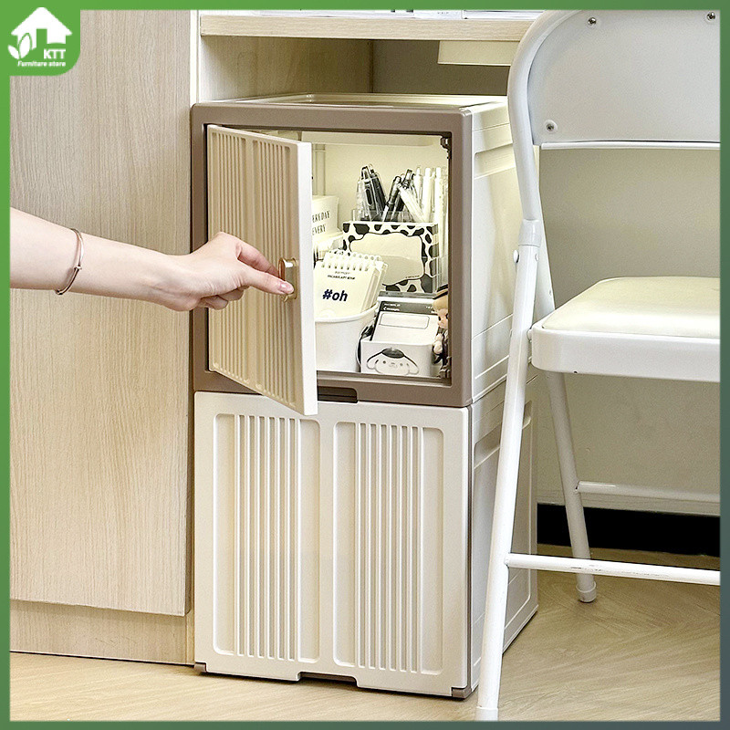 Dormitory under the table storage box student desktop stationery ...