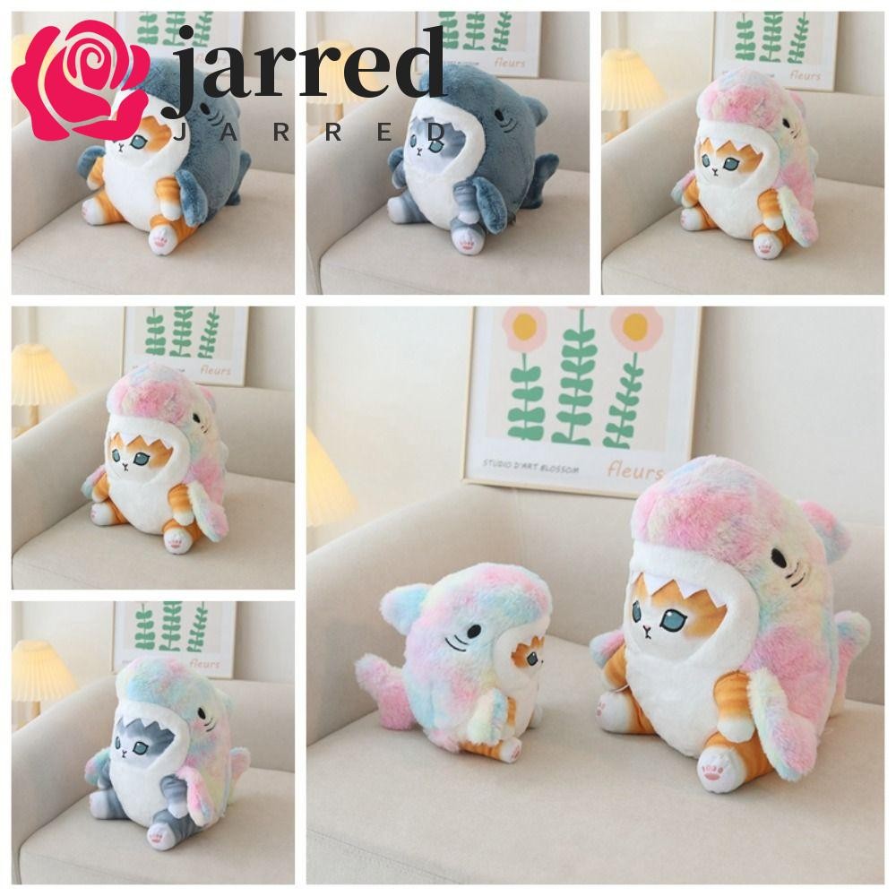 JARRED Kawaii Shark Cat Plush, Shark Cat Soft Shark Cat Plush Toy, Fool ...