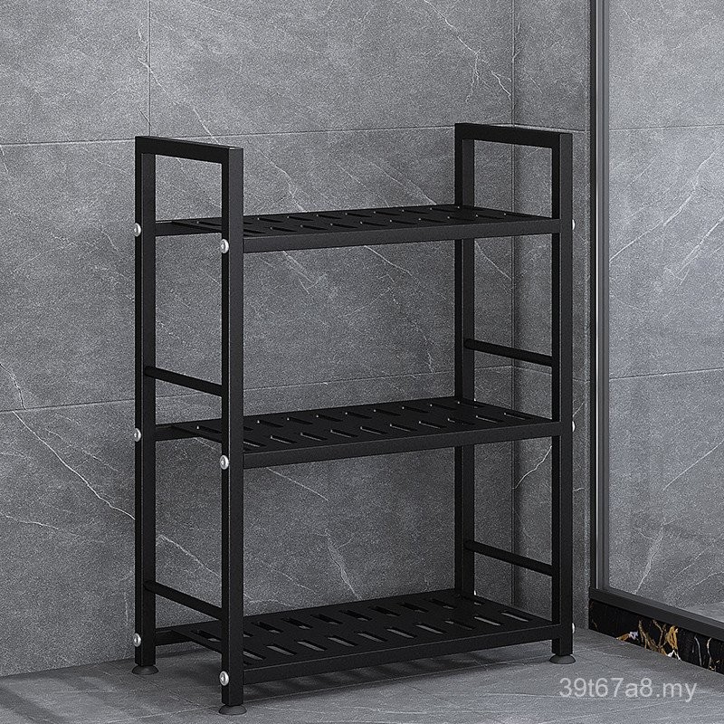 Bilik Mandi Berdiri Lantai Rak Penyimpanan Berbilang Lapisan Tandas ...