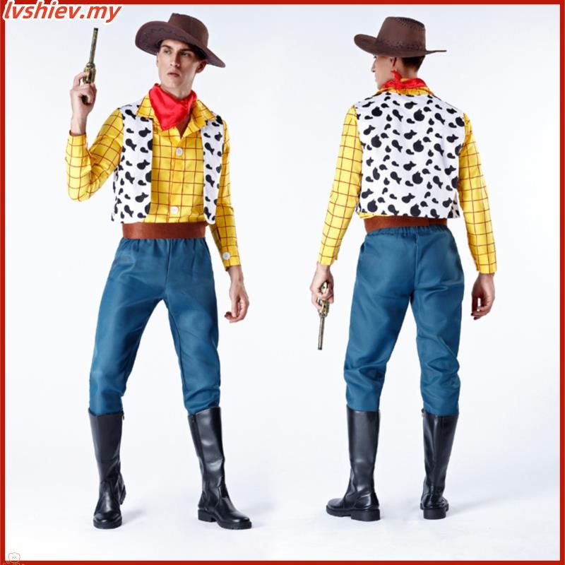 Halloween Carnival Party Cosplay Toy Story Woody Costume Stage ...