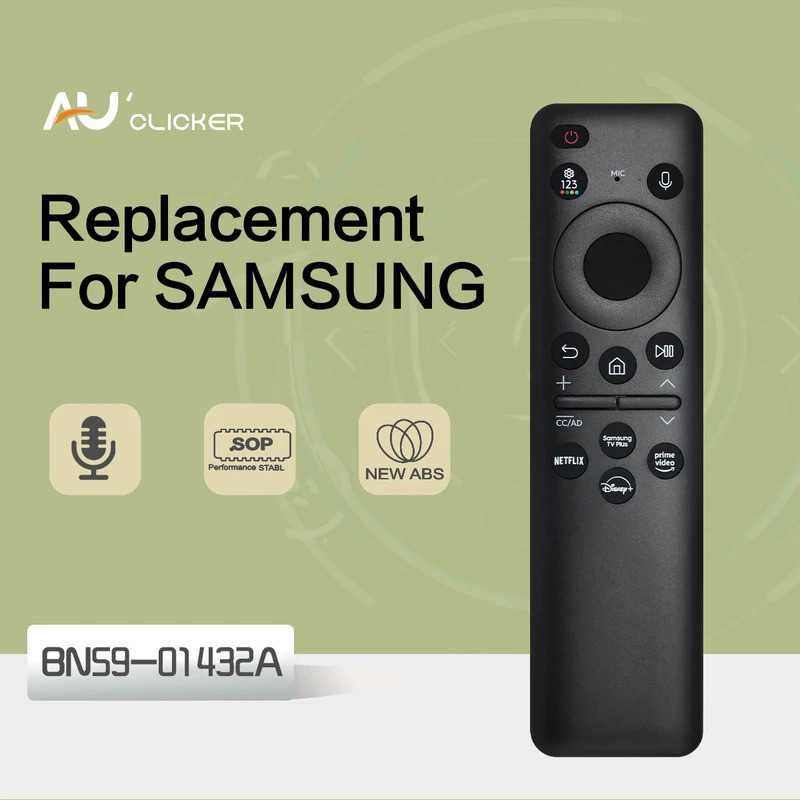 Replacement for Samsung BN59-01432A Smart TV Battery Remote Control ...