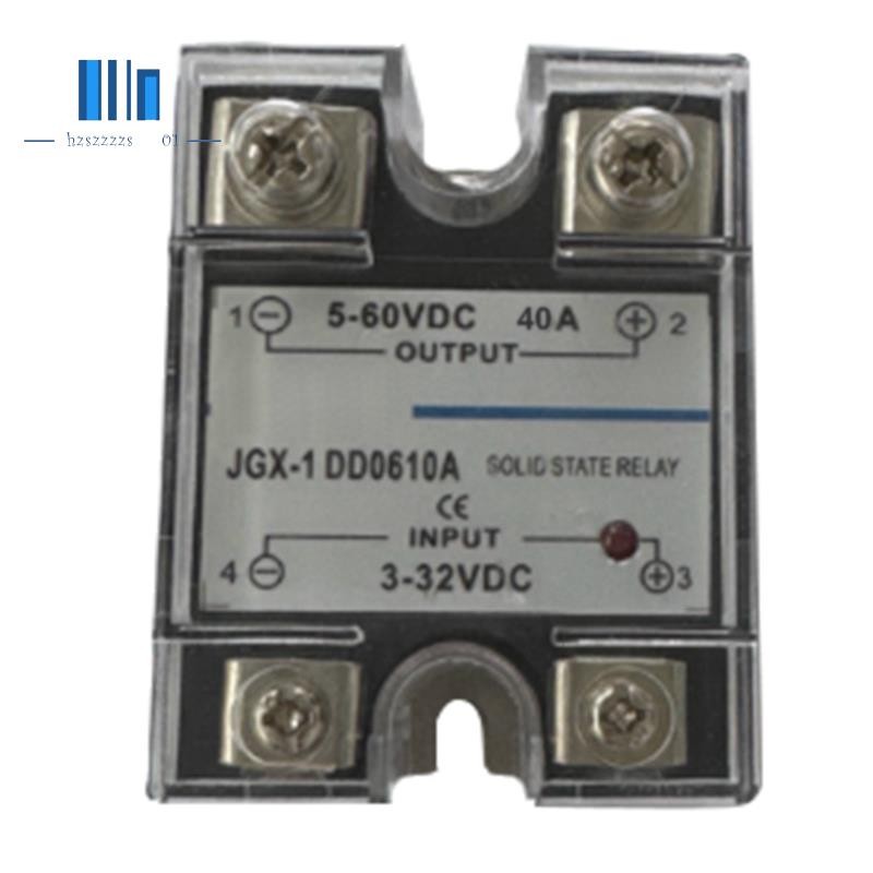 Single Phase Solid State Relay Single Phase SSR DC Control DC Solid State Relay | Shopee Malaysia