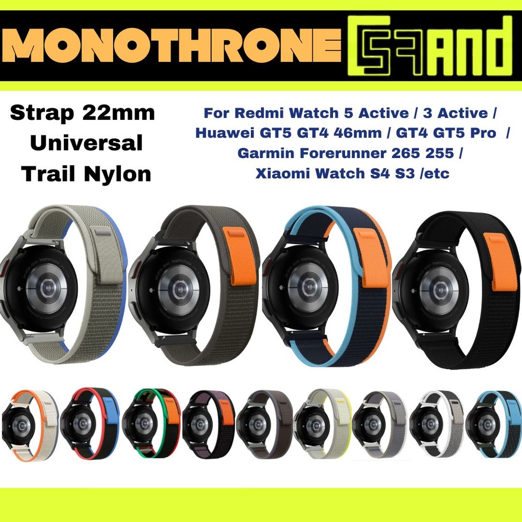 Watch Strap 22mm Universal Redmi Watch 5 Active Huawei Watch GT5 GT4 ...