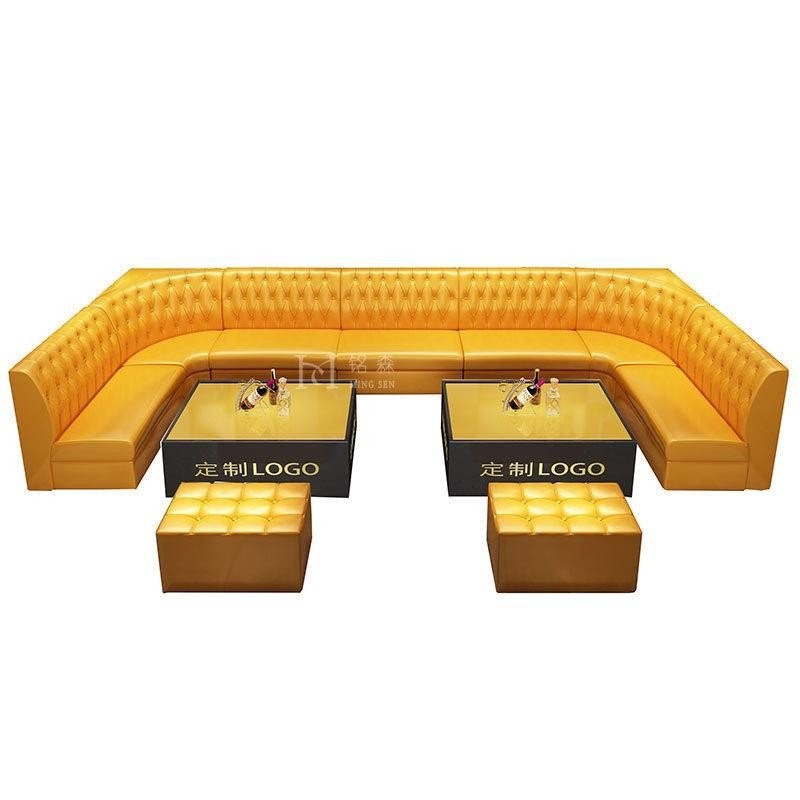 Ktv Bar Sofa Deck Seat Nightclub Music Dining Bar Clear Bar U-Shaped L ...