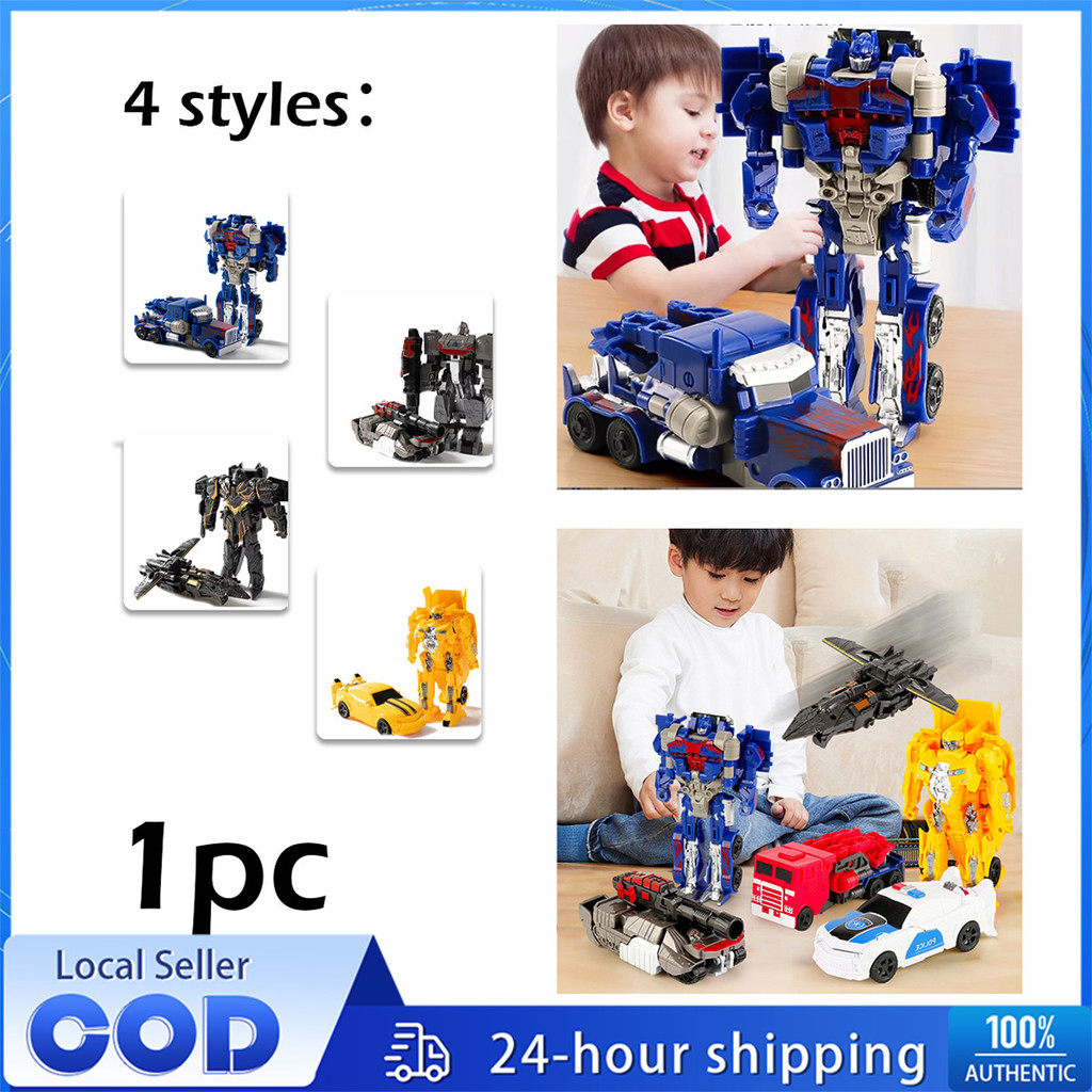 Transforming Robot Toys Children Bumblebee Optimus Prime Megatron Tank ...