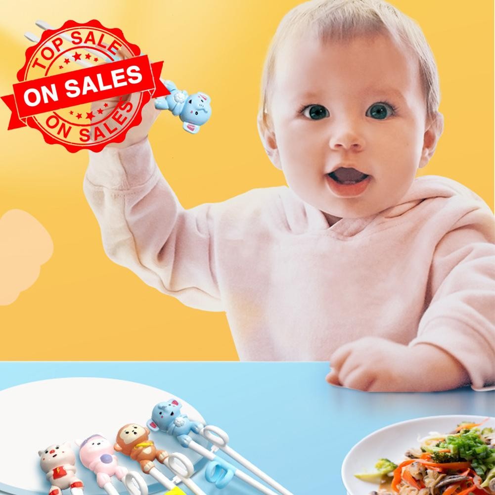 Children Kids Training Learning Chopsticks Baby Exercise Chopsticks For ...