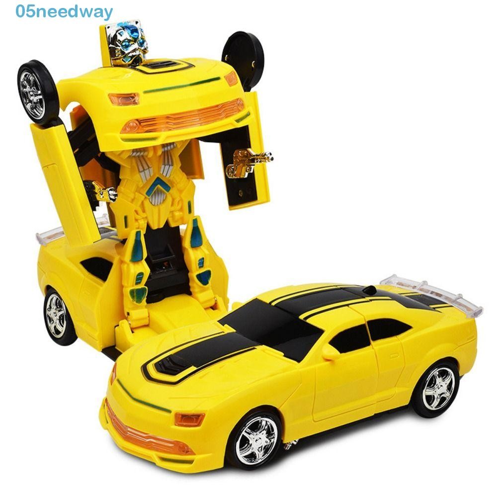 NEEDWAY Transforming Toy Car, Deformation Inertial Sliding Transforming ...