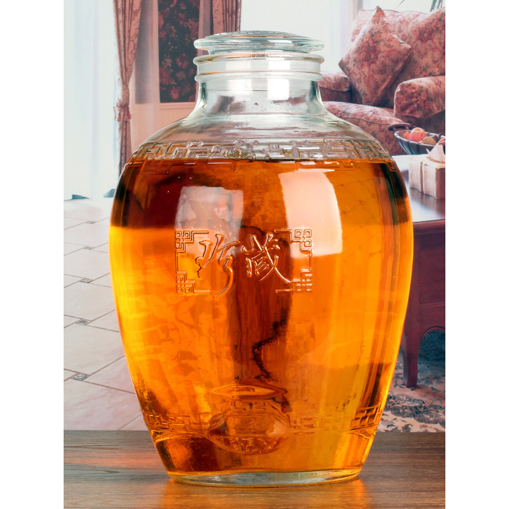 Balang Wain Kaca Gaya Vintaj untuk Merendam Wain, Balang Wain Besar ...