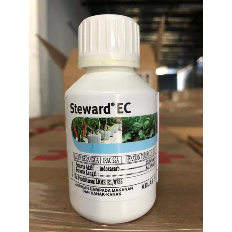 [ORIGINAL] 100ML STEWARD EC FMC RACUN SERANGGA / RACUN ULAT DUPONT INDOXACARB 15.84% ADVANSIA ...