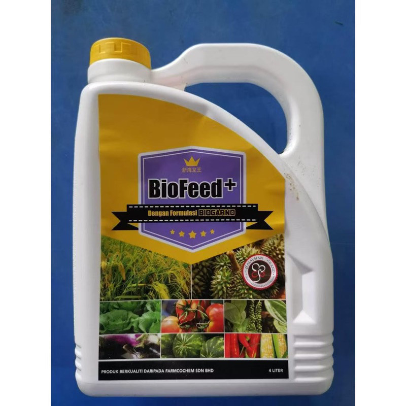 [ORIGINAL] 4L BIOFEED FARMCOCHEM Bio-Feed+ Baja Foliar Durian Buah ...