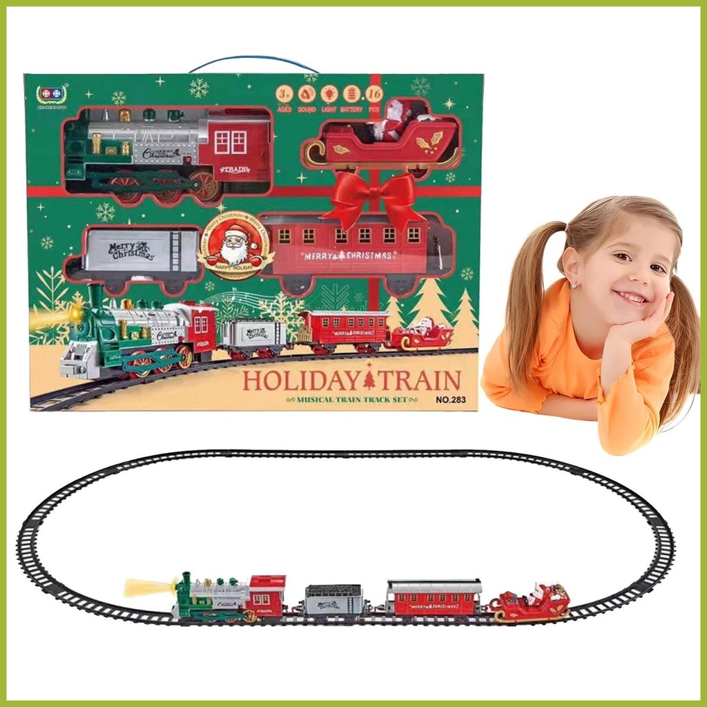 Toy Train Set for Boys Toy Train Set for Under Christmas Tree with ...