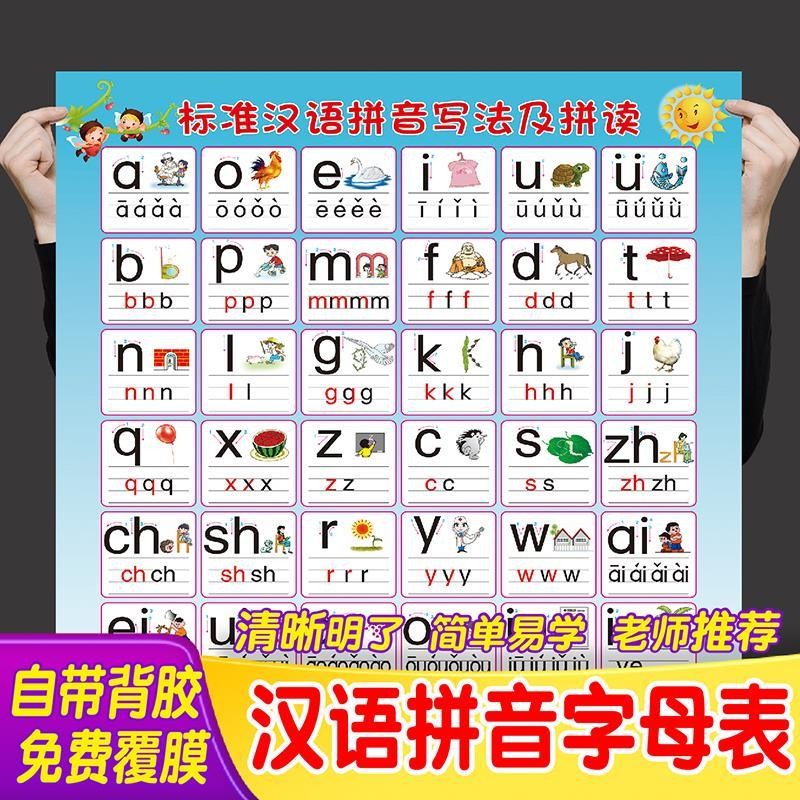 Elementary School Students Children Chinese Pinyin Learning Table ...