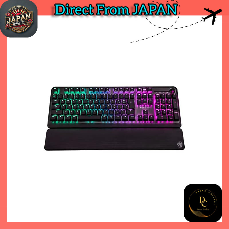 ROCCAT USB Pyro Mechanical RGB Gaming Keyboard Linear (Red Switch) JP ...