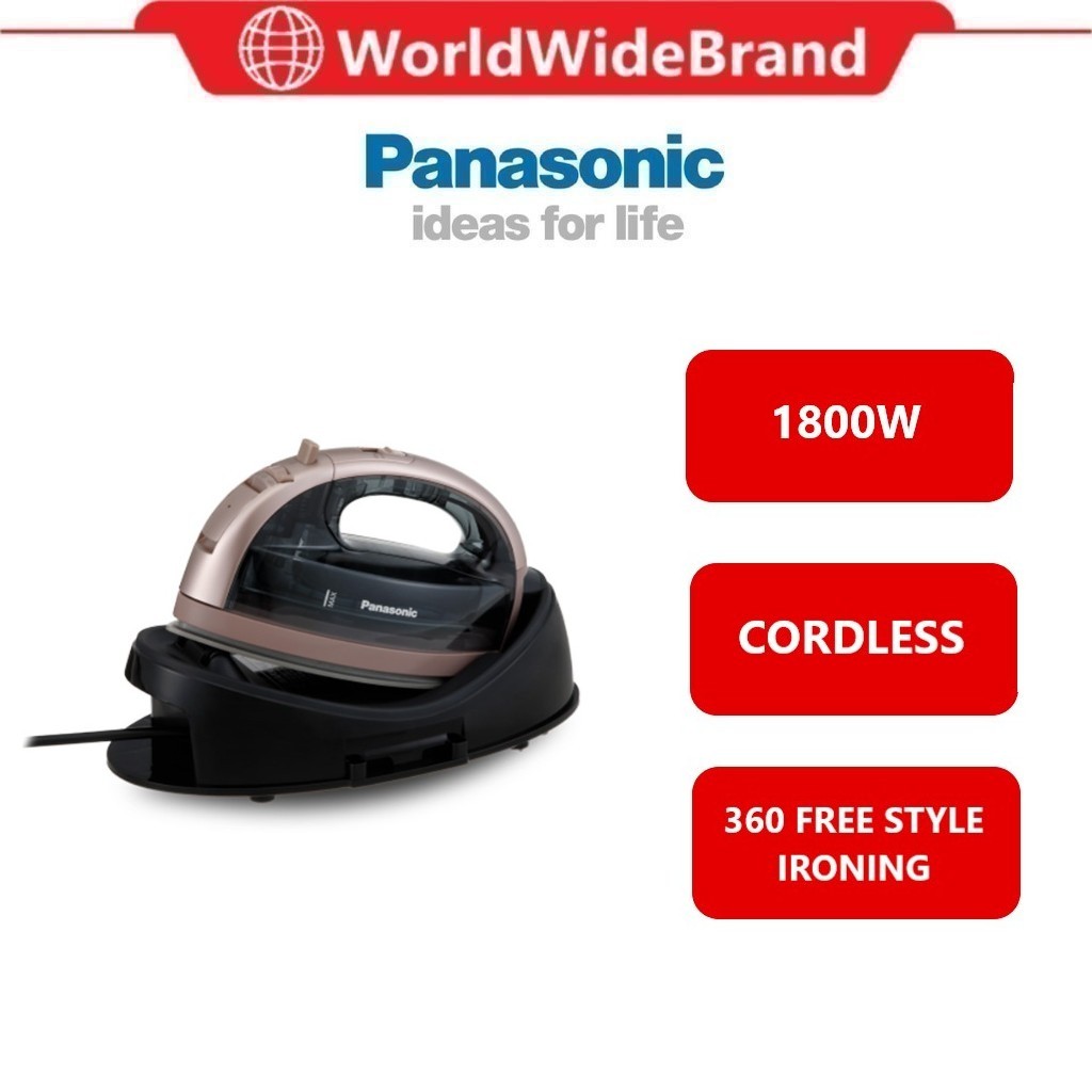Panasonic 1800W Cordless Steam Iron NI-WL35PNSK | Shopee Malaysia