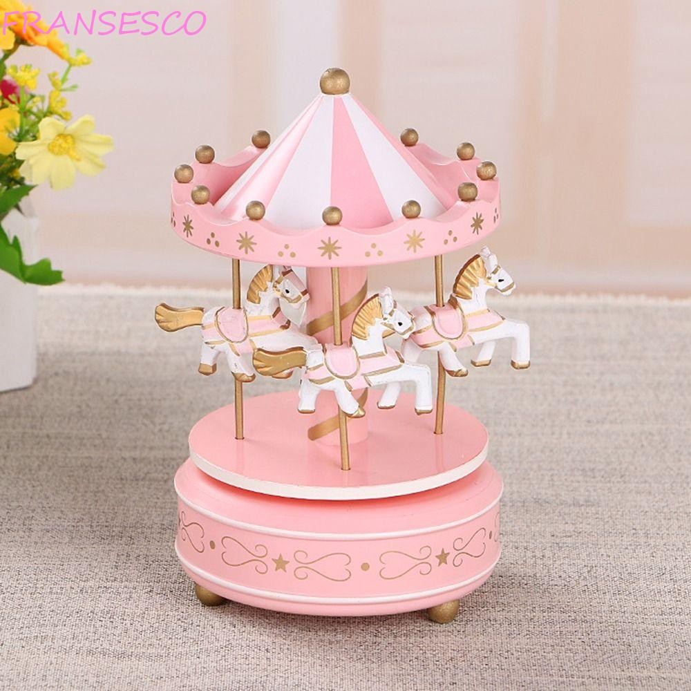 FRANCESCO Carousel Music Box, Carousel Easy Use Ferris Wheel Ornaments ...