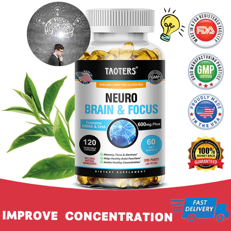 Vitamin Supplement, Nootropic Brain Support Memory Supplement ...