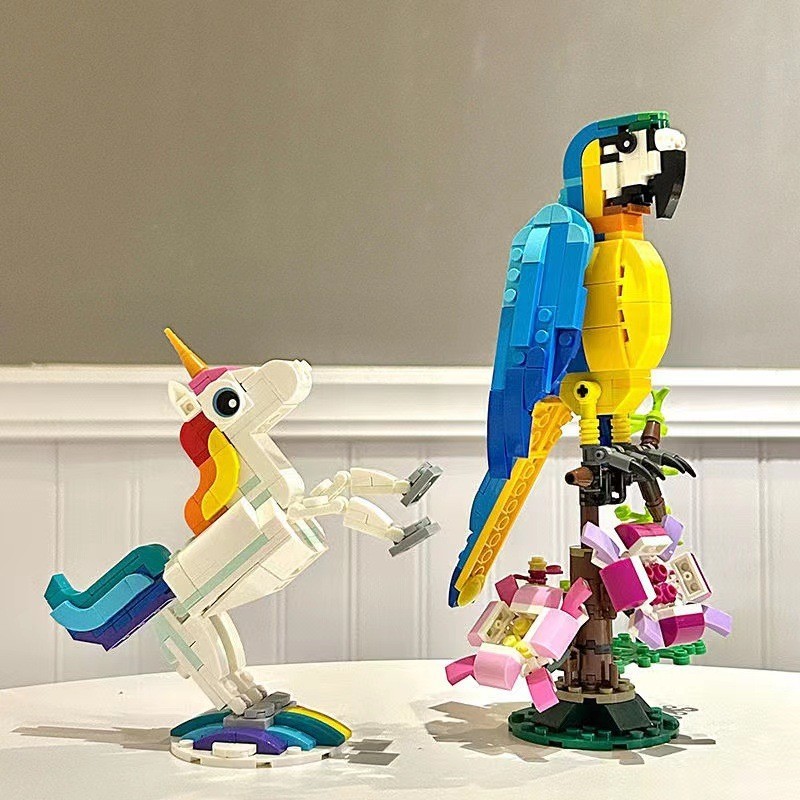 Unicorn Blocks Set- Popular Building Brick Toy for Princess Decoration ...