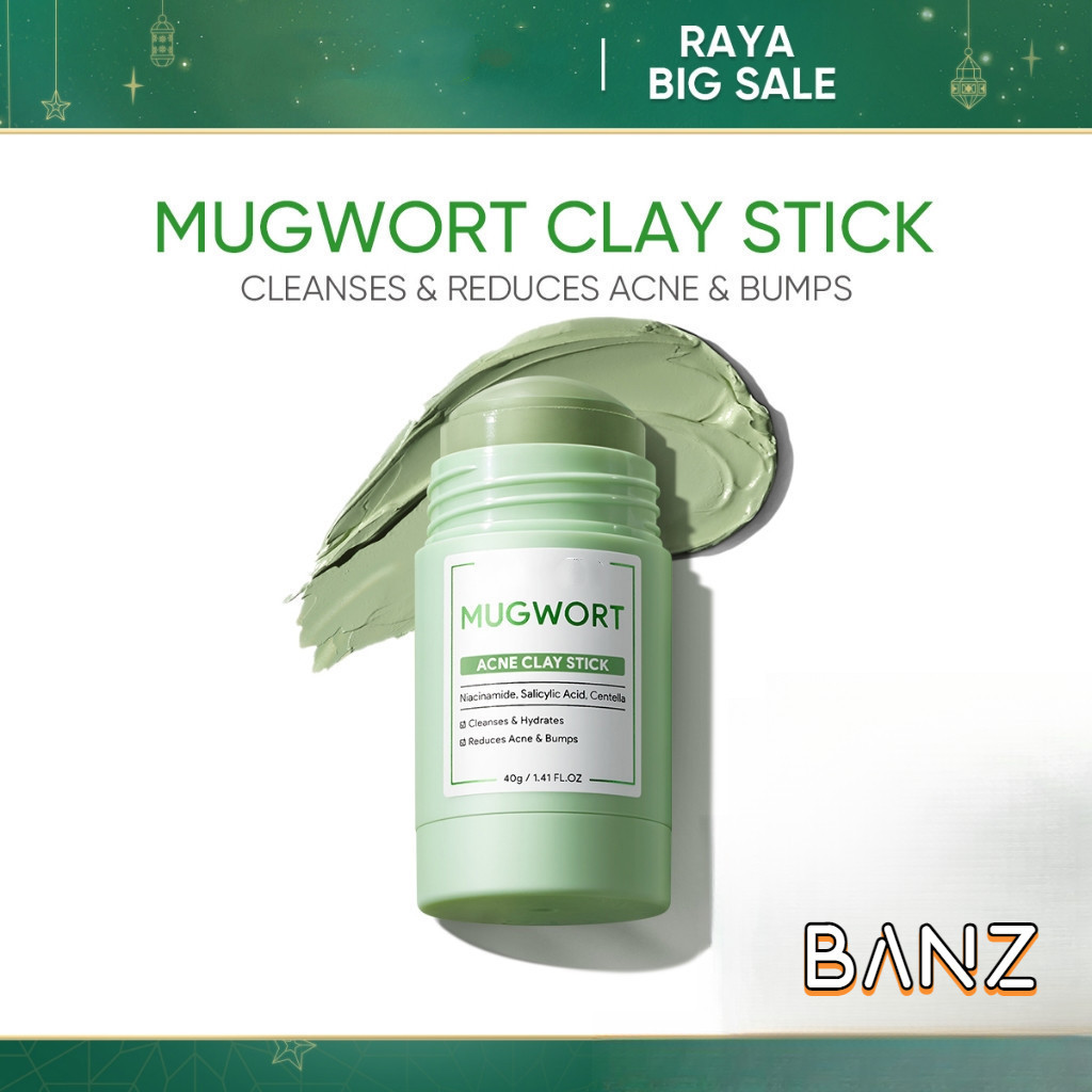 Mugwort clay mask stick mask cleansing clay facial mask travel friendly ...
