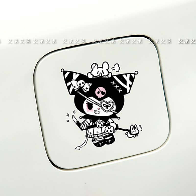 Clow M Waterproof Cartoon Cute Electric Car Refrigerator Door Door Fuel ...