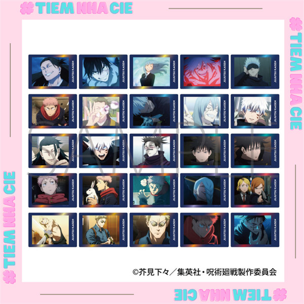 [Cie's Shop] [AVAILABLE] JJK Jujutsu Kaisen Character Card PASHAKORE ...