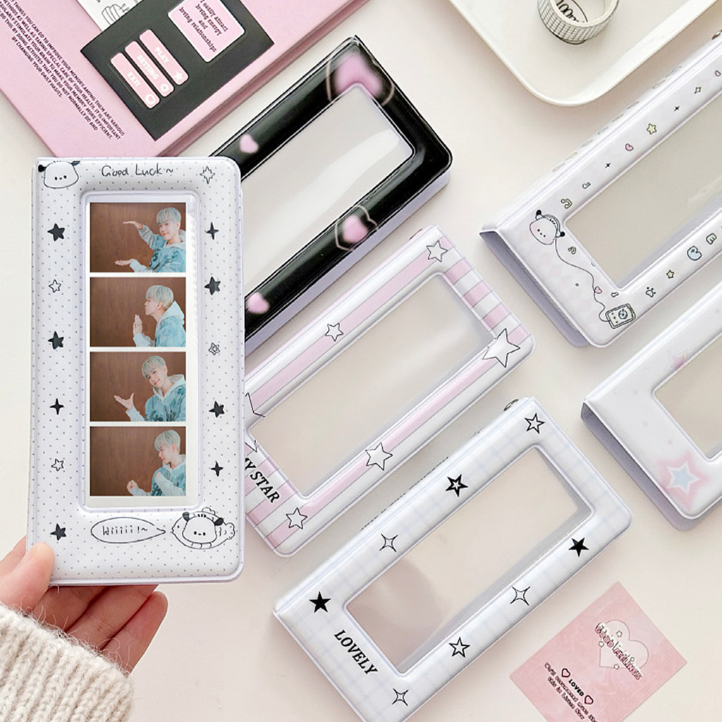 Star Photo Booth Frames - Photo Booth Album For 2x6 Inch Photo Strips ...