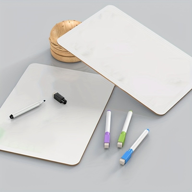 Simple Double-sided Mini Writing Board For Work Home Teaching Erasable ...