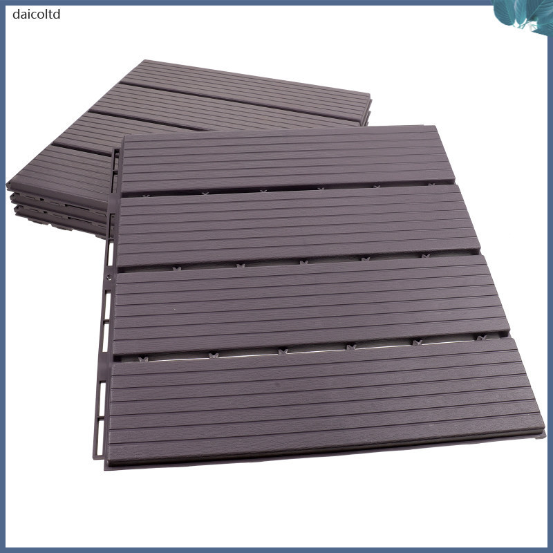 4 Pcs Balcony Deck Tile Flooring Tiles Interlocking Assembled Carpet ...