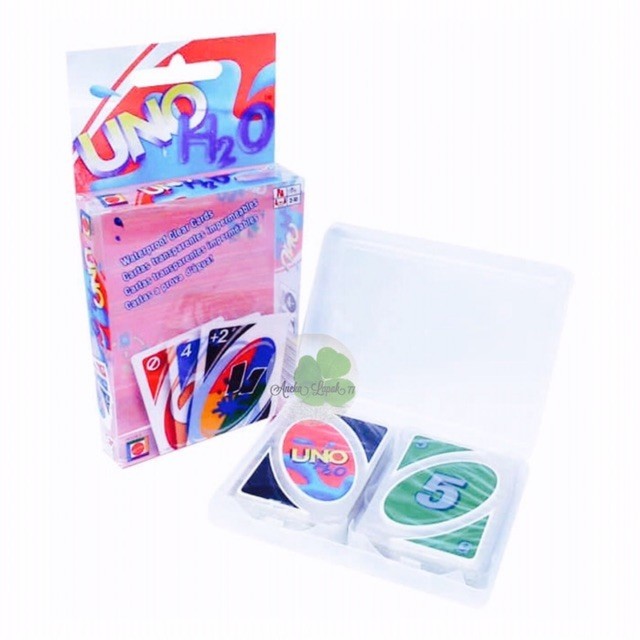 Jp91nb Uno Card H2 0 H20 Card Waterproof Mica Plastic Transparent Card ...